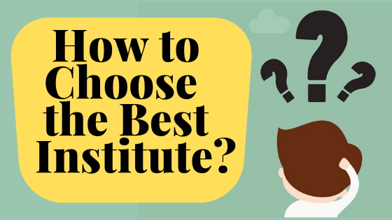 How To Choose The Best Institute WebDSchool